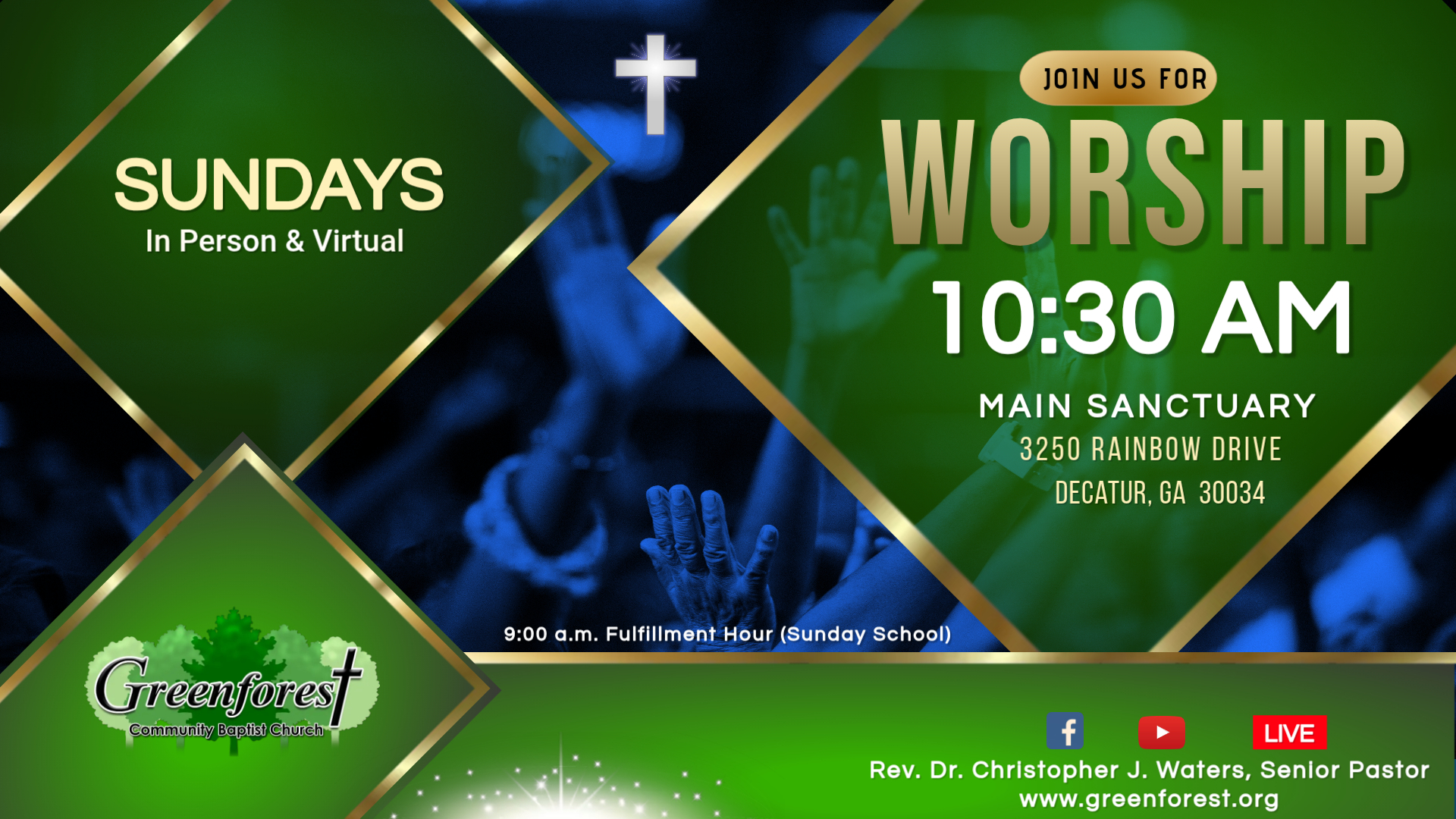 Join Us Each Week! – Greenforest